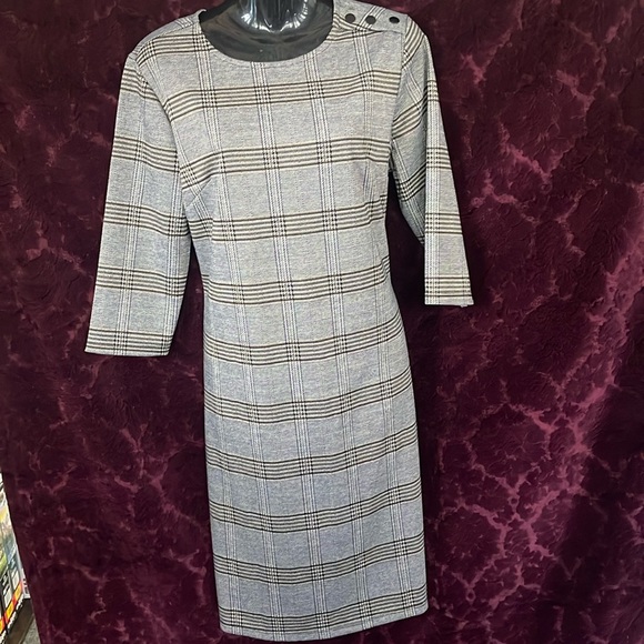 Suzy Shier | Dresses | Suzy Shier Womens Plaid Pencil Dress In Size ...